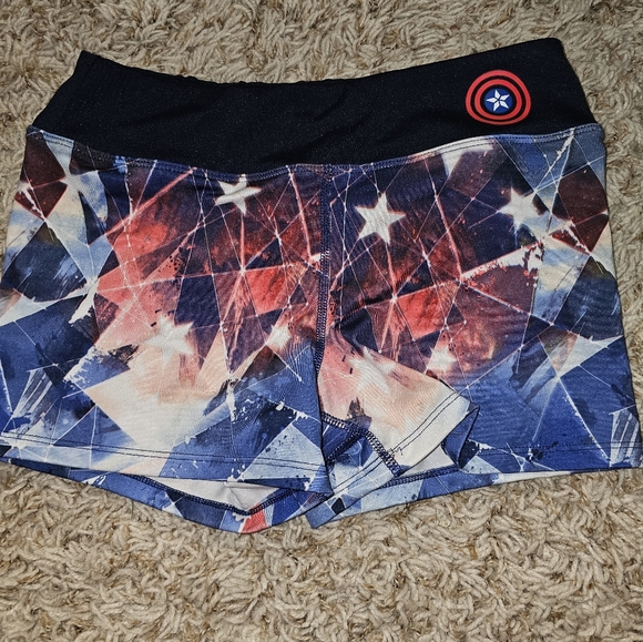 Marvel | Shorts | Marvel Spandex Shorts | Poshmark